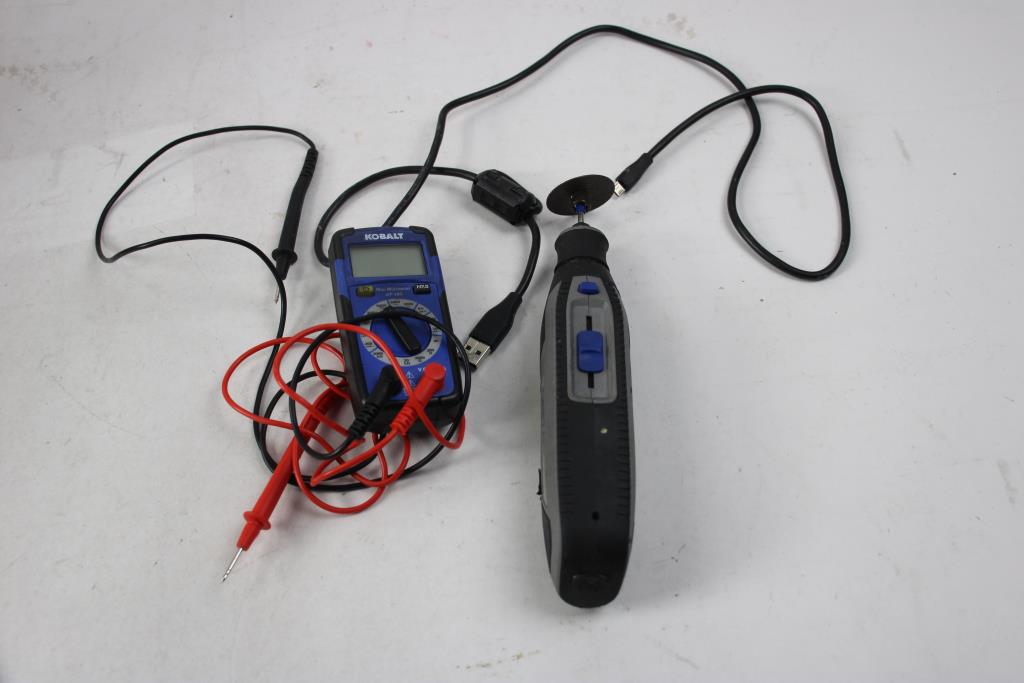Dremel Tool, Rotary Tool Set, Kobalt Mini Multimeter | Property Room