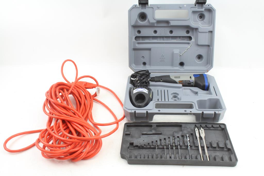 Drill Bits, Dremel 800 Rotary Tool, Power Extension Cable: 10+ Pieces ...