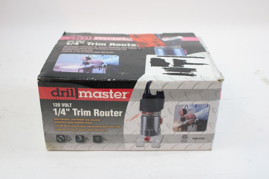 Drill Master 1/4" Trim Router | Property Room