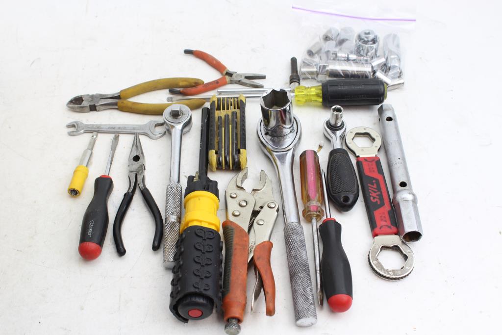 Drop Forge Pliers, Foygelb Wrench, & More; 5+ Pieces | Property Room