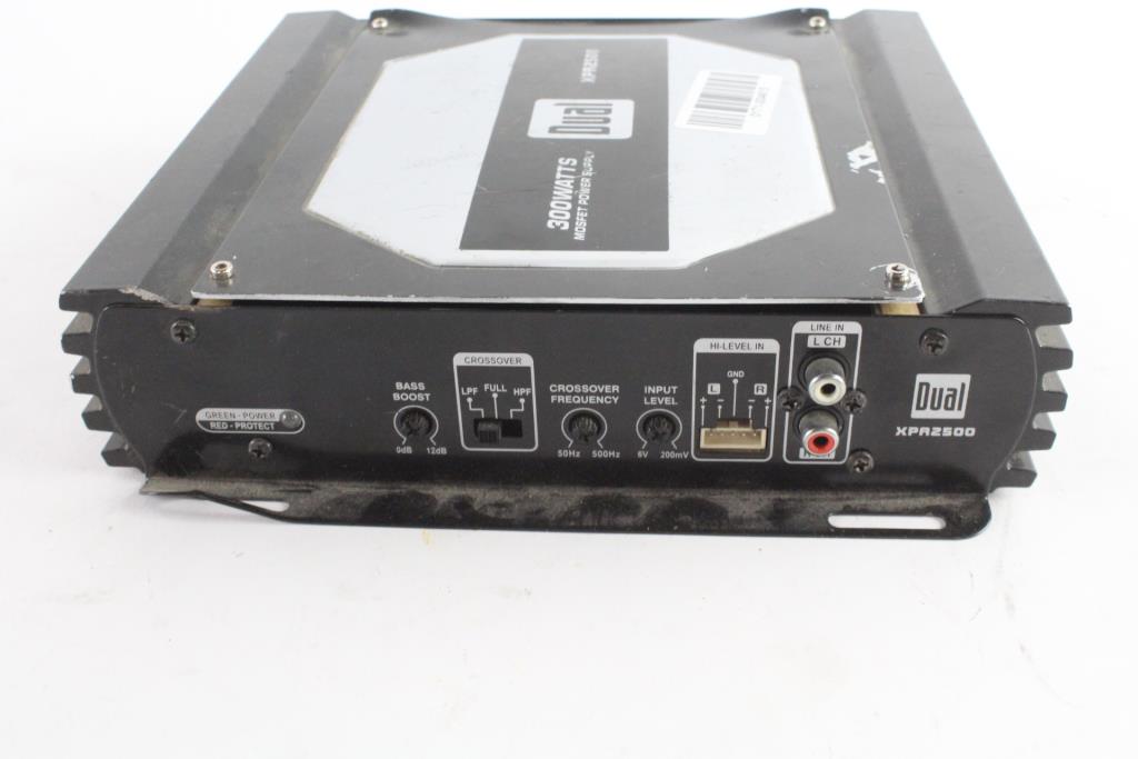 Dual Amplifier | Property Room