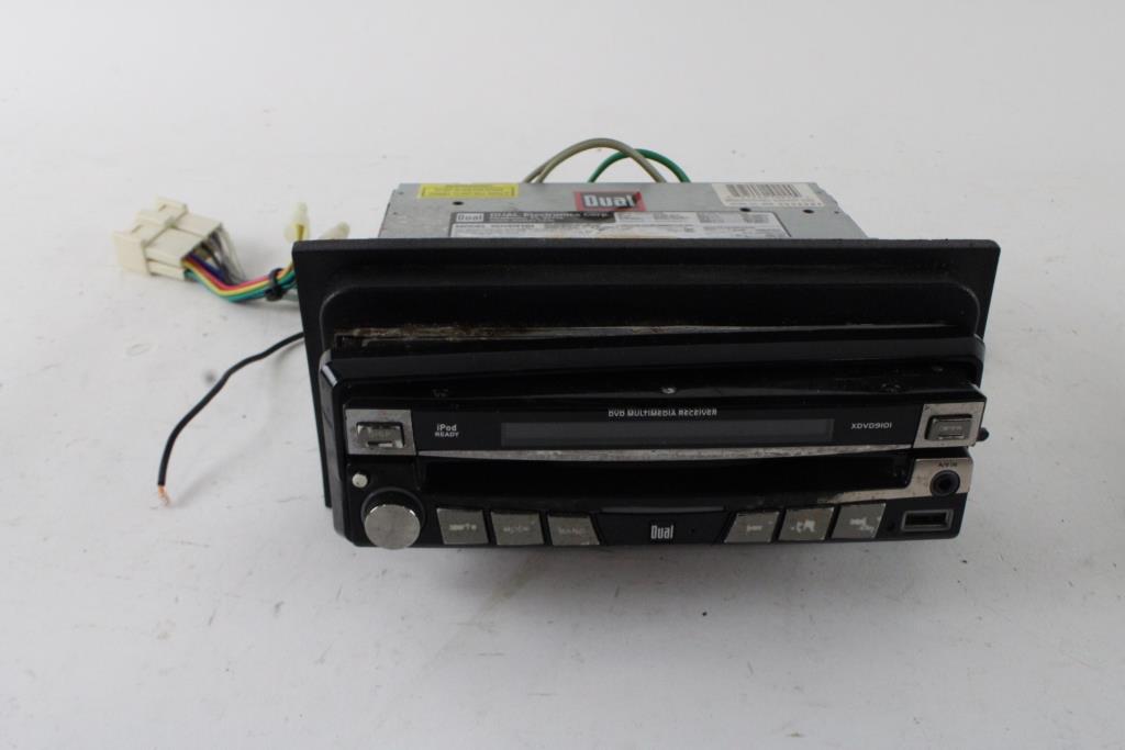 Dual Car Stereo Console, SOLD FOR PARTS | Property Room