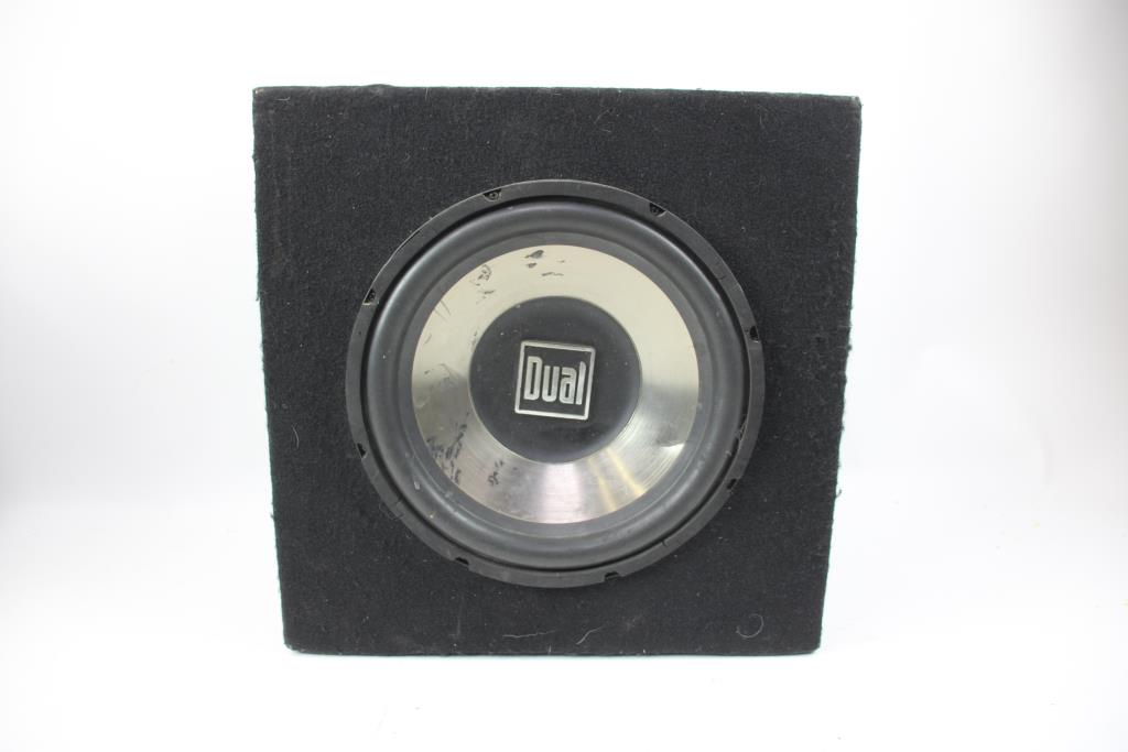 Dual Electronics 12" Subwoofer With Box | Property Room