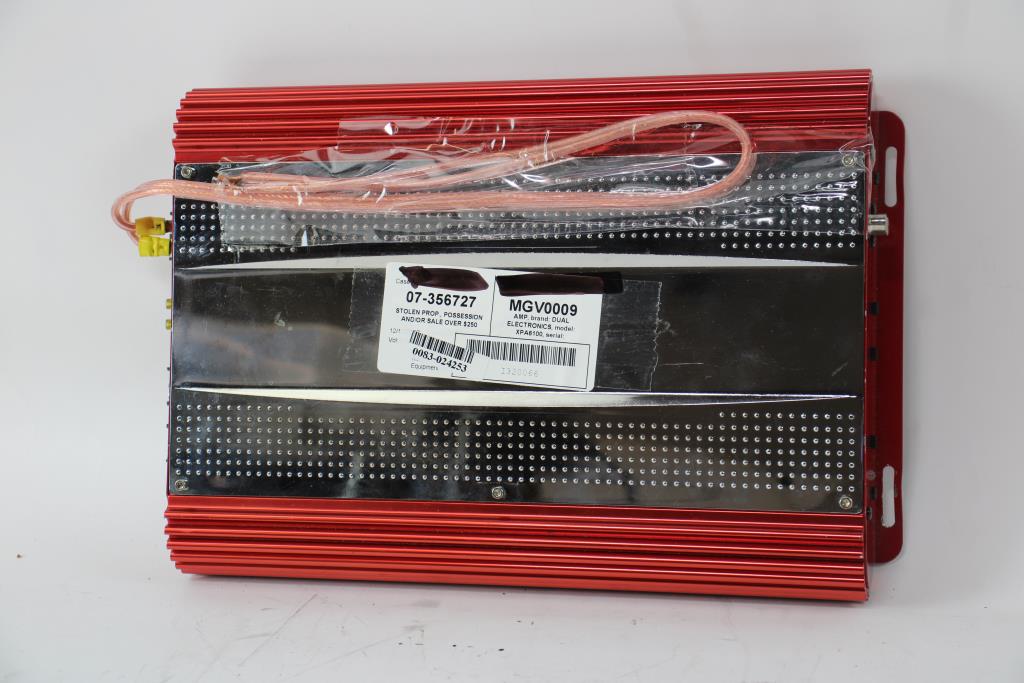 Dual RMS Power Output, XPA6100 | Property Room