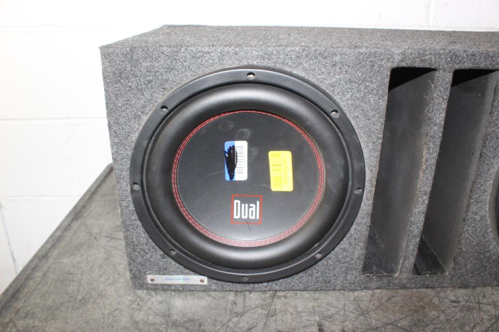 Dual Subwoofers | Property Room