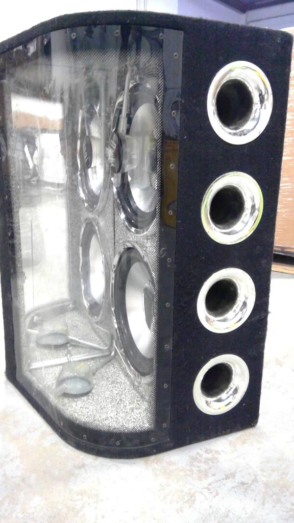 Dual Subwoofers With Box | Property Room
