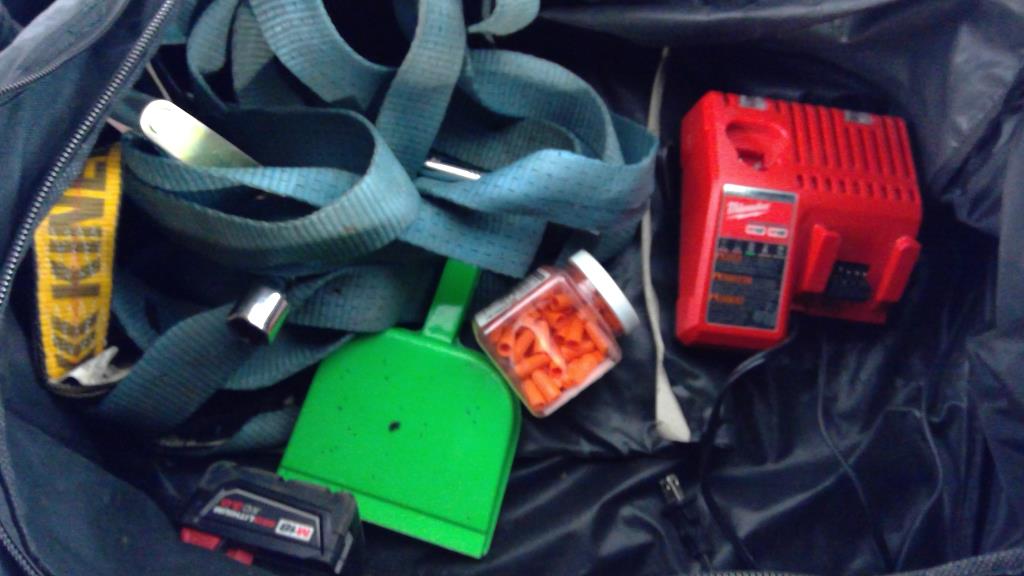 Duffel Bag With Tools, 4+ Pieces | Property Room