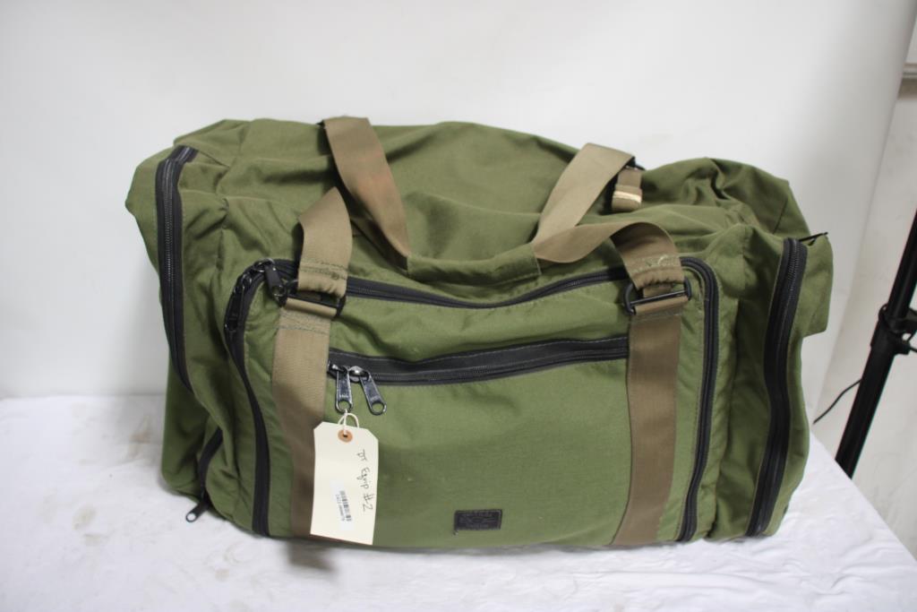 Duffle Bag Of Defense Tactics Equipment | Property Room