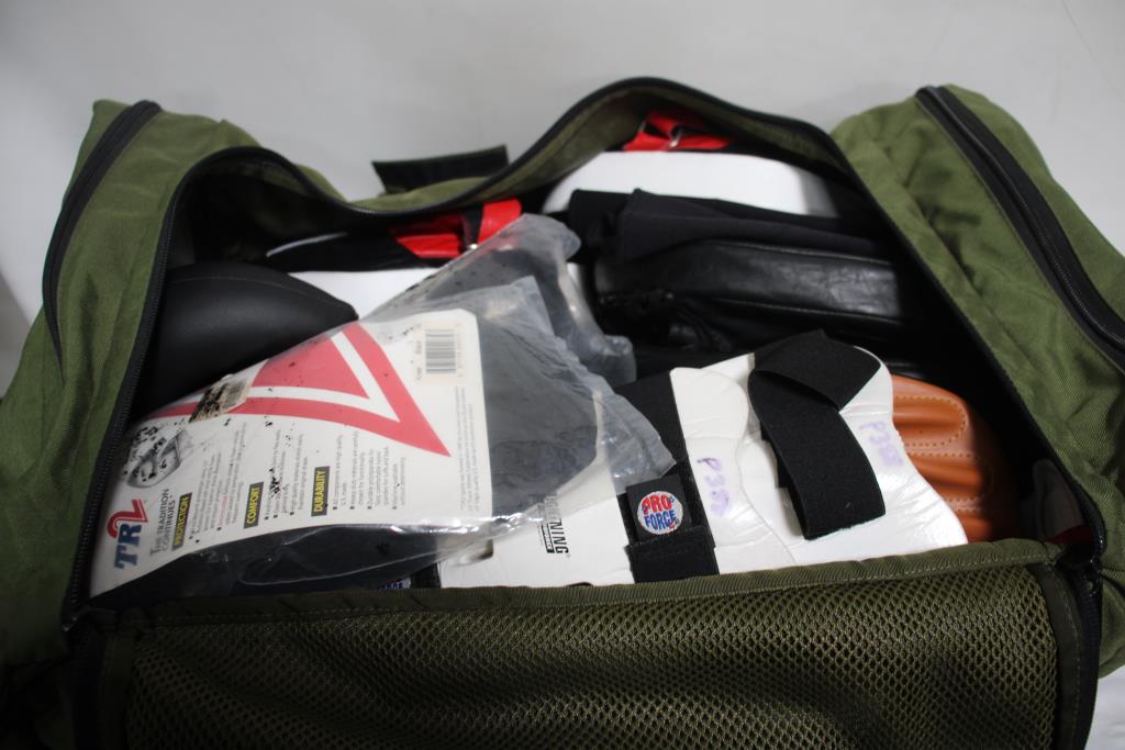 Duffle Bag Of Defense Tactics Equipment | Property Room