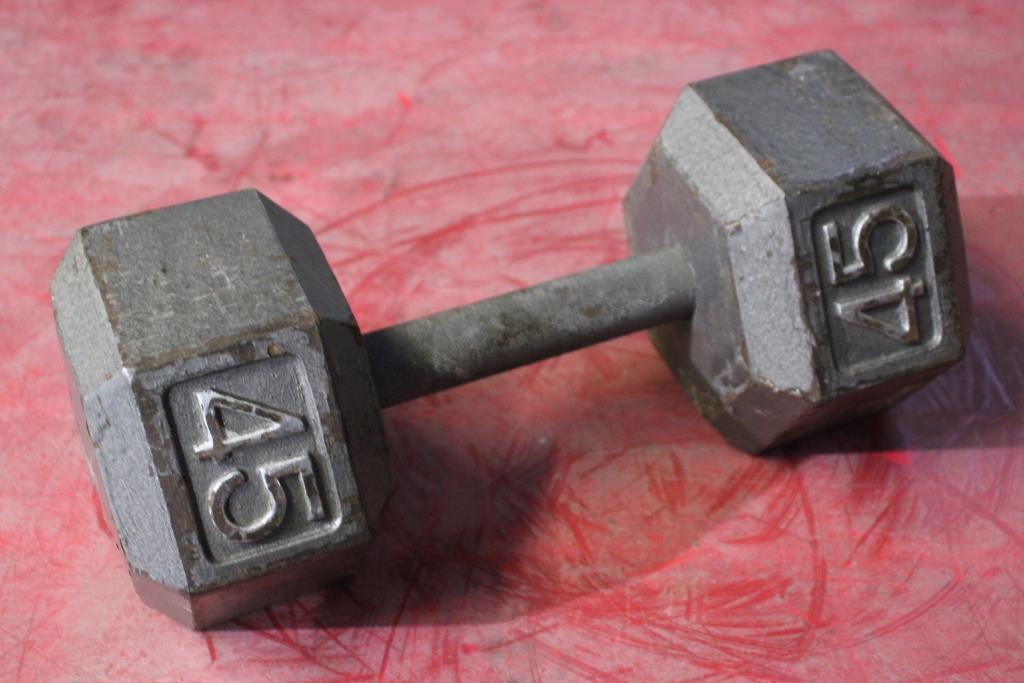 Dumbbell 45lbs | Property Room