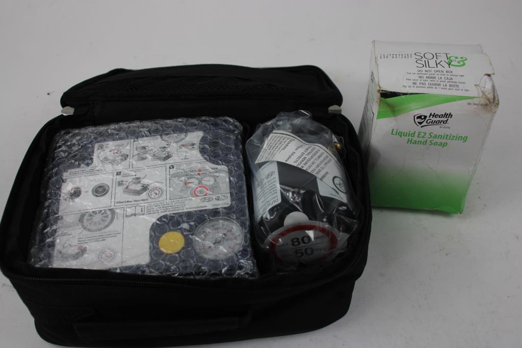 Dunlop Tech Tire Mobility Kit And Slime 40026 2X Tire Inflator W/ Case ...