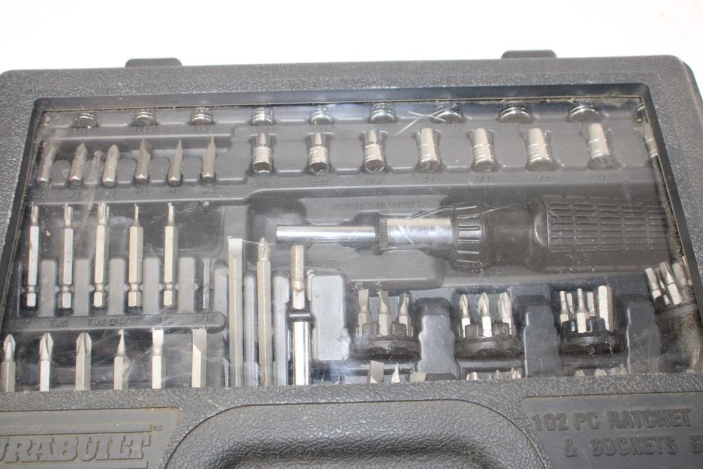Durabuilt 102 Piece Ratchet Bit & Socket Set | Property Room