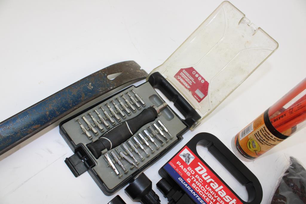 Duralast Pass Through Ratchet & Socket Set, Weller Soldering Gun ...