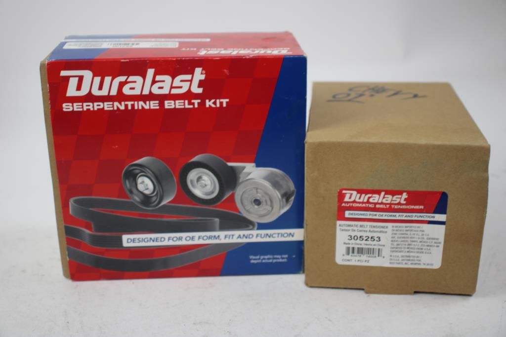 Duralast Serpentine Belt Kit, RCA Stereo Audio Cables, And More Lot, 5 ...