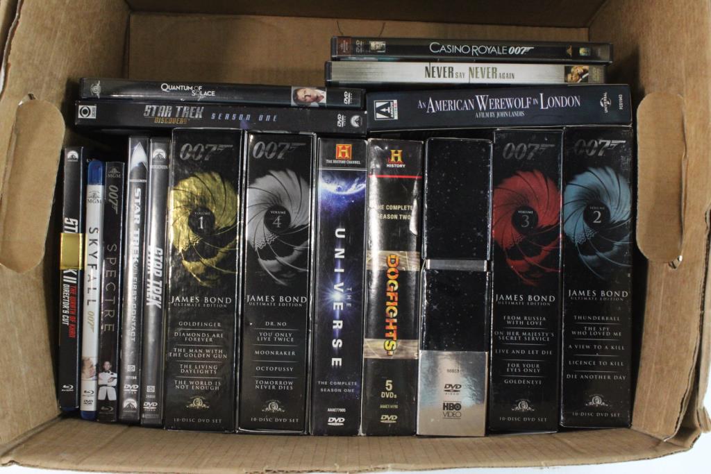 DvD And Bluray Lot, 10+ Pieces | Property Room