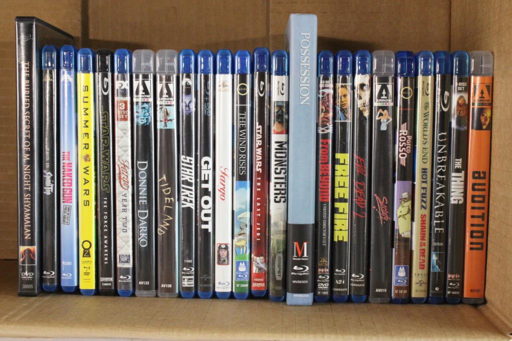 DvD And BluRay Lot, 20+ Pieces | Property Room