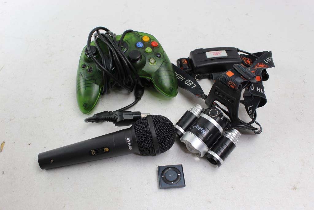 Dynex Dx-M1111, XBox Controller, Ipod, Wsky Led Headlight: 4 Items ...