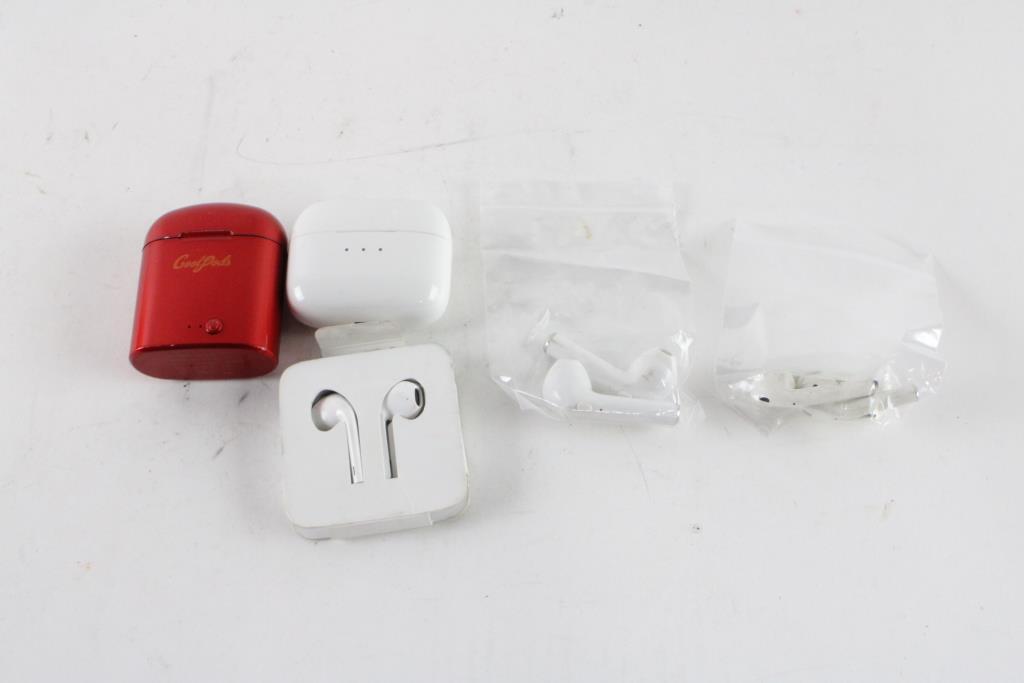 Ear Pod Bundle, With 2 Charging Cases | Property Room