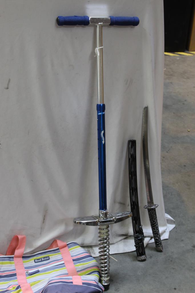 Easton Baseball Bat, Durango Fishing Pole, Bazooka Pogo Stick+ More 7 ...