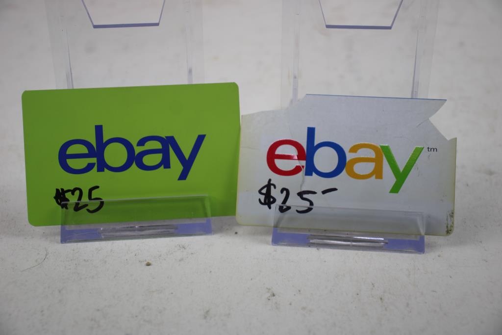 Ebay And More Gift Card Lot, 7 Pieces | Property Room