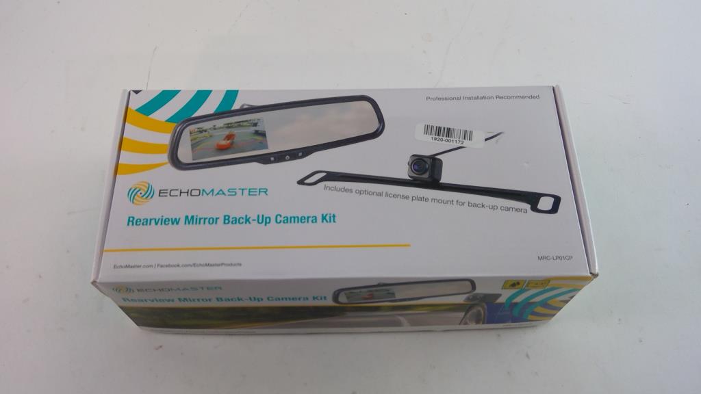 EchoMaster Rearview Mirror Back Up Camera Kit | Property Room