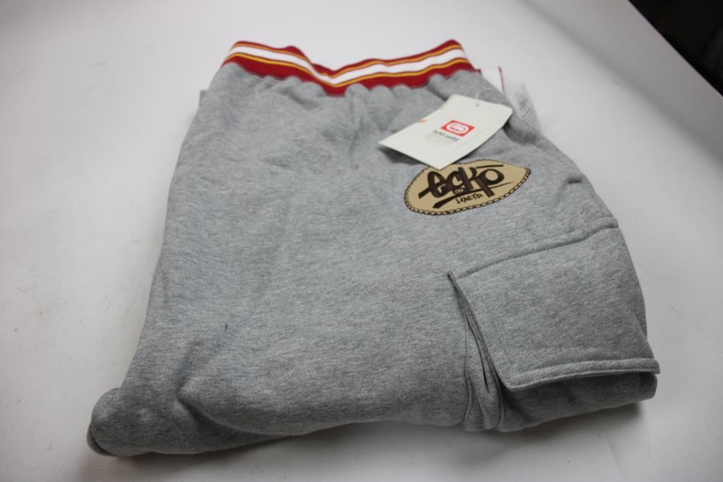 ECKO Unlimited 3XB Gray/Red/White Sweatpants | Property Room