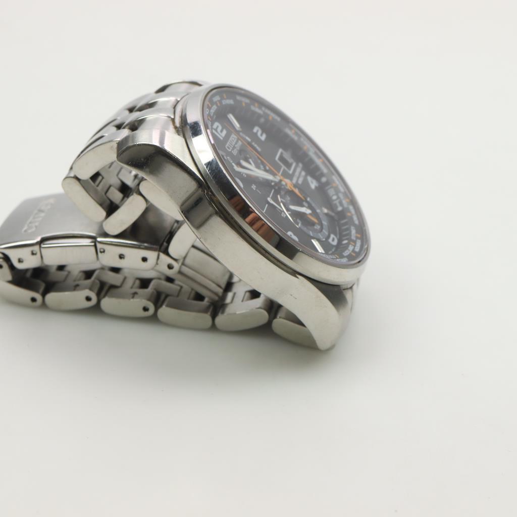 Eco Drive Radio Controlled Stainless Steel Watch | Property Room