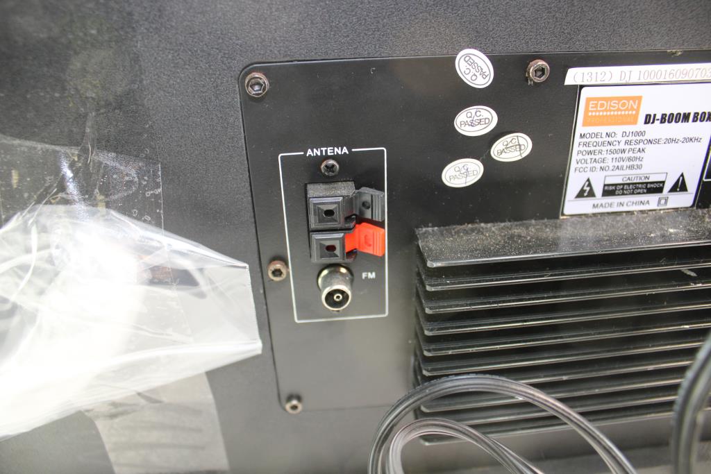 Edison DJ-Boom Box | Property Room