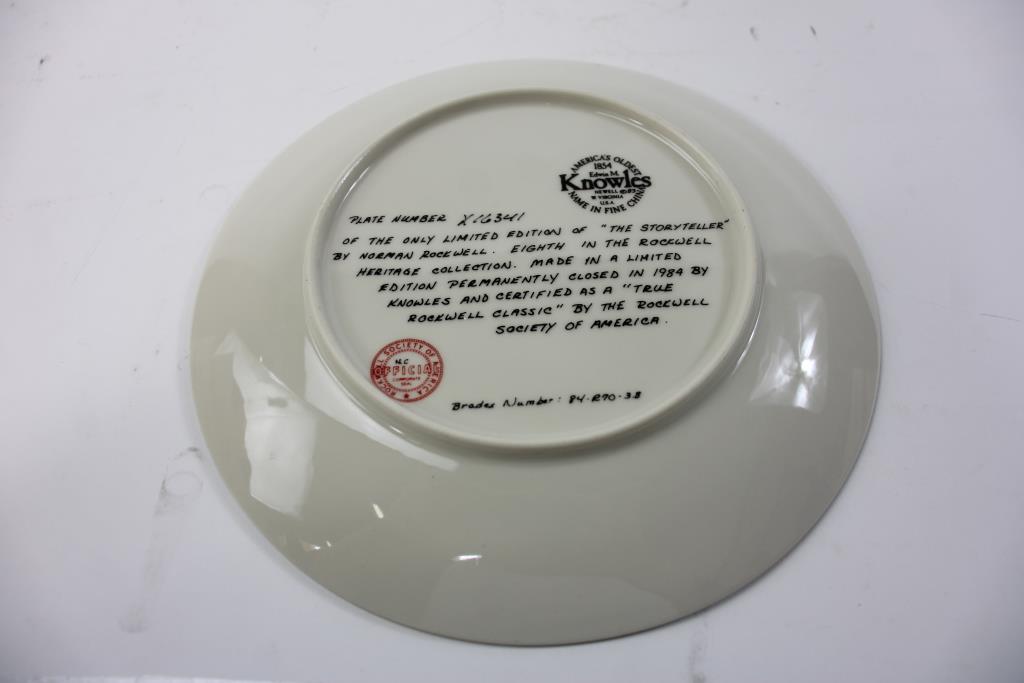 Edwin M Knowles Collectors Plate | Property Room