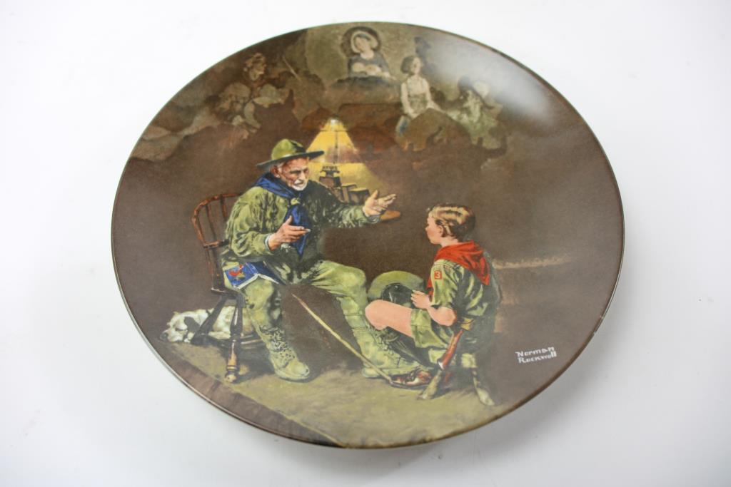Edwin M. Knowles Collectors Plate | Property Room