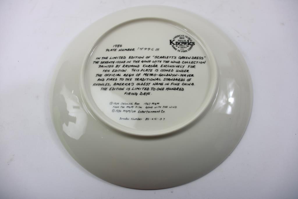 Edwin M. Knowles Collectors Plate | Property Room