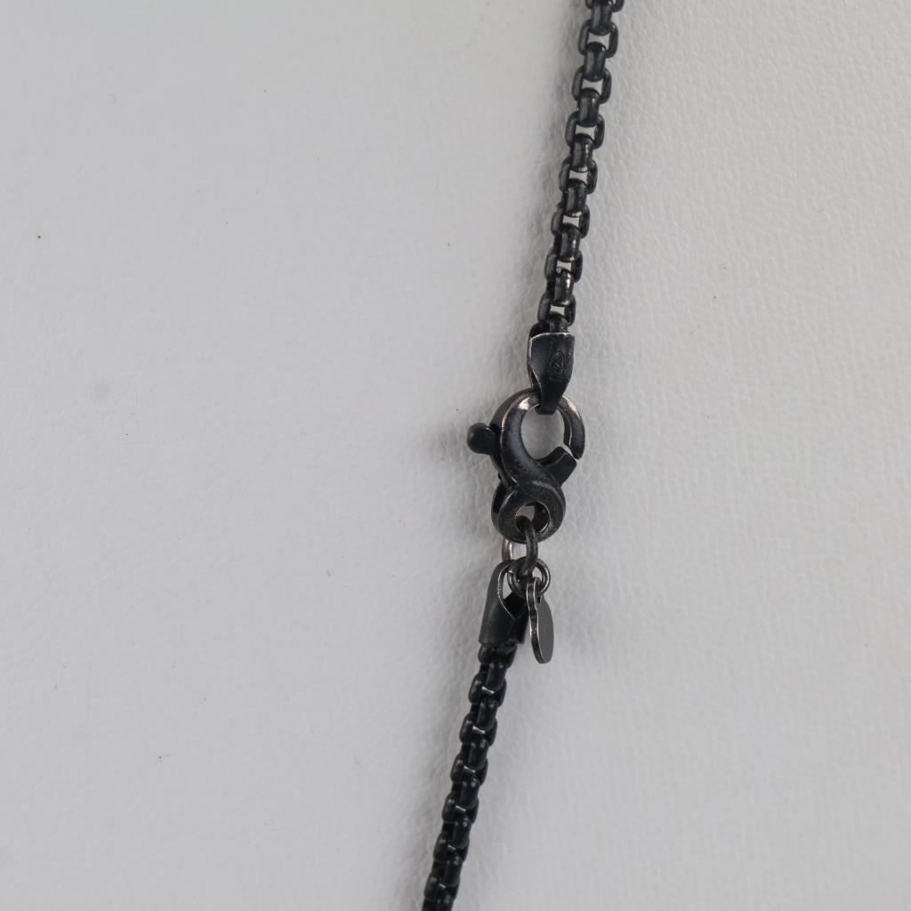 Effy Sterling Silver 10kt Gold Accent Compass Necklace | Property Room