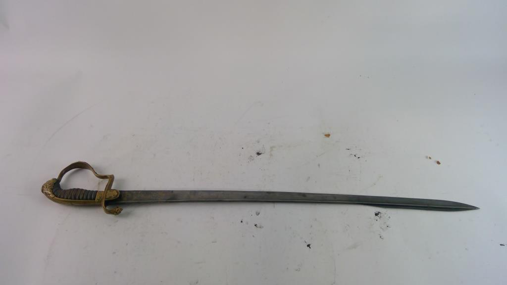 "Eisenhauer Damaststahl" Labeled Sword | Property Room