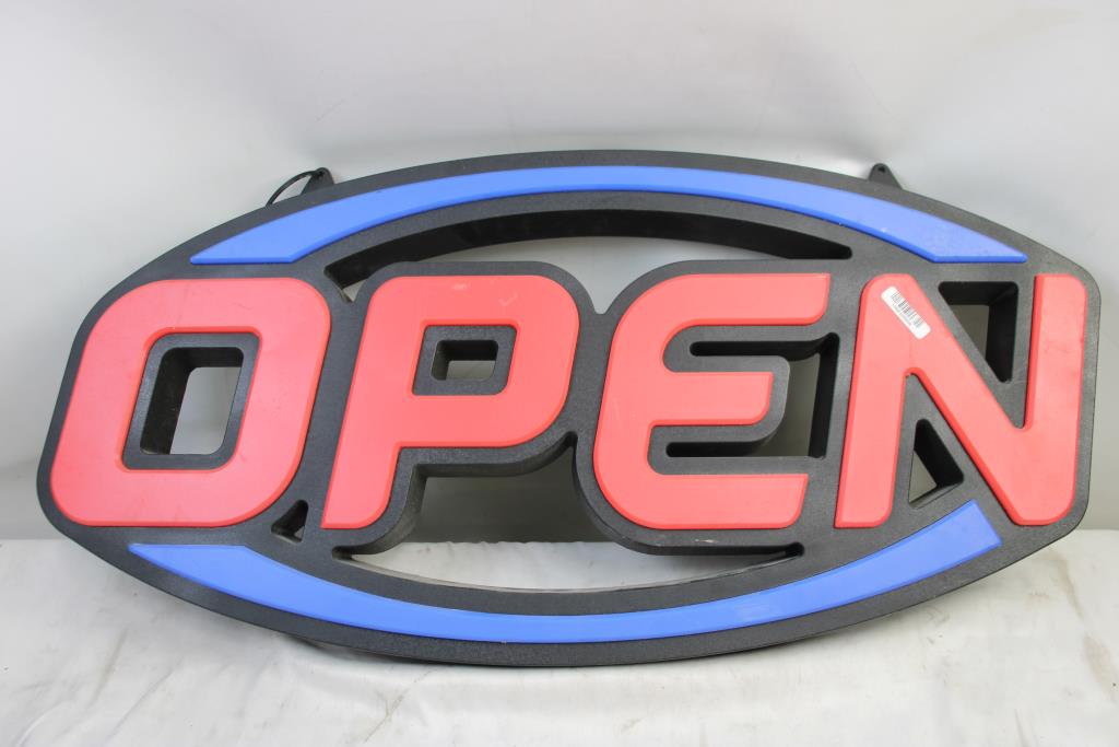 Electric Open Sign | Property Room