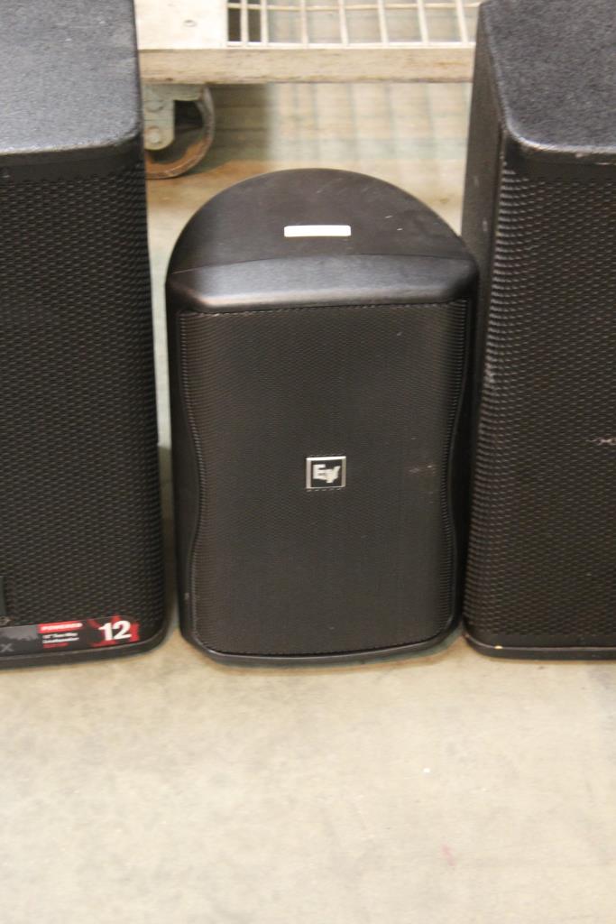 Electro Voice Zx1i-100, EXL 112P Audio Speakers: 3 Items | Property Room