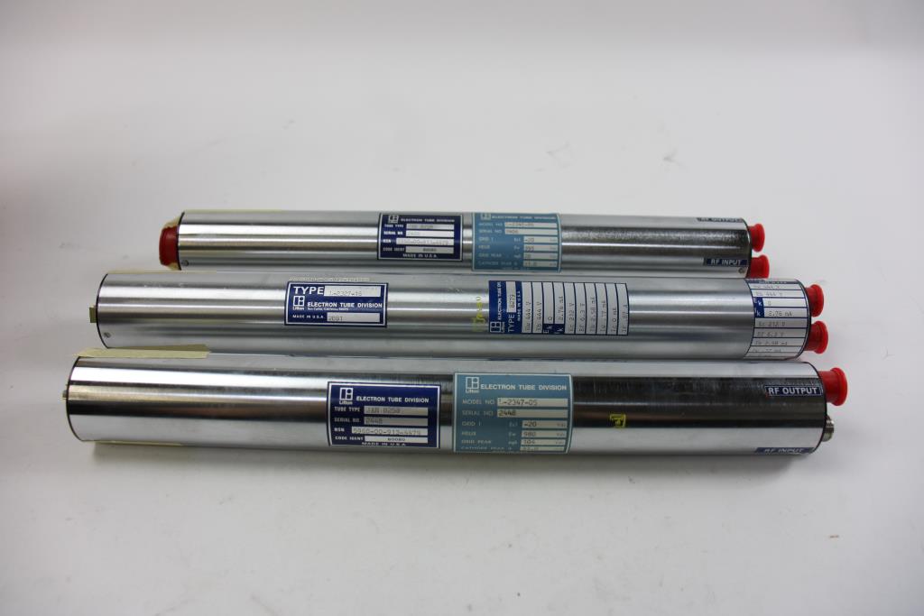 Electron Tube Division, 3 Pieces | Property Room