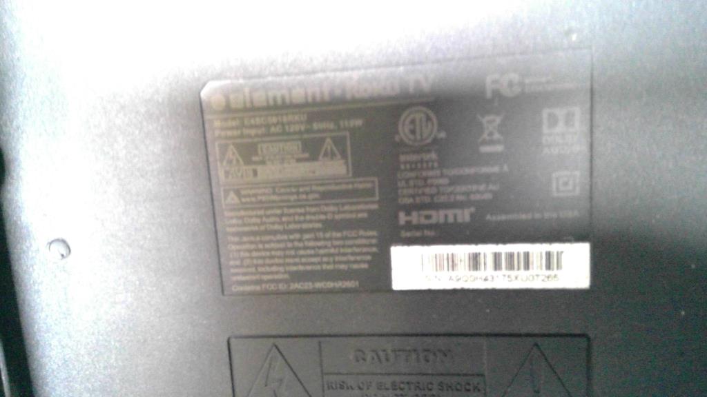 Element 49" Roku Smart Tv | Property Room