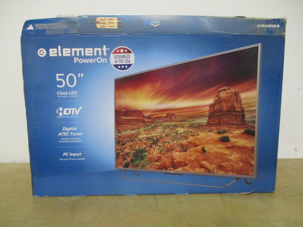 Element 50" Flatscreen Tv | Property Room