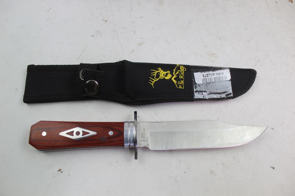 Elk Ridge Fixed Blade W/sheath | Property Room