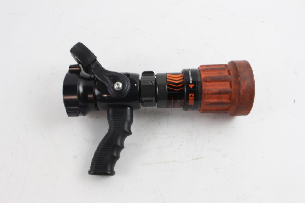 Elkhart Brass Chief Fire Hose Nozzle | Property Room