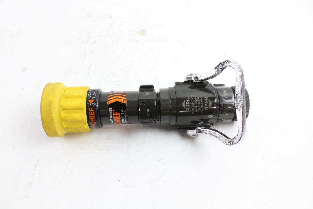 Elkhart Brass Chief Fire Hose Nozzle | Property Room
