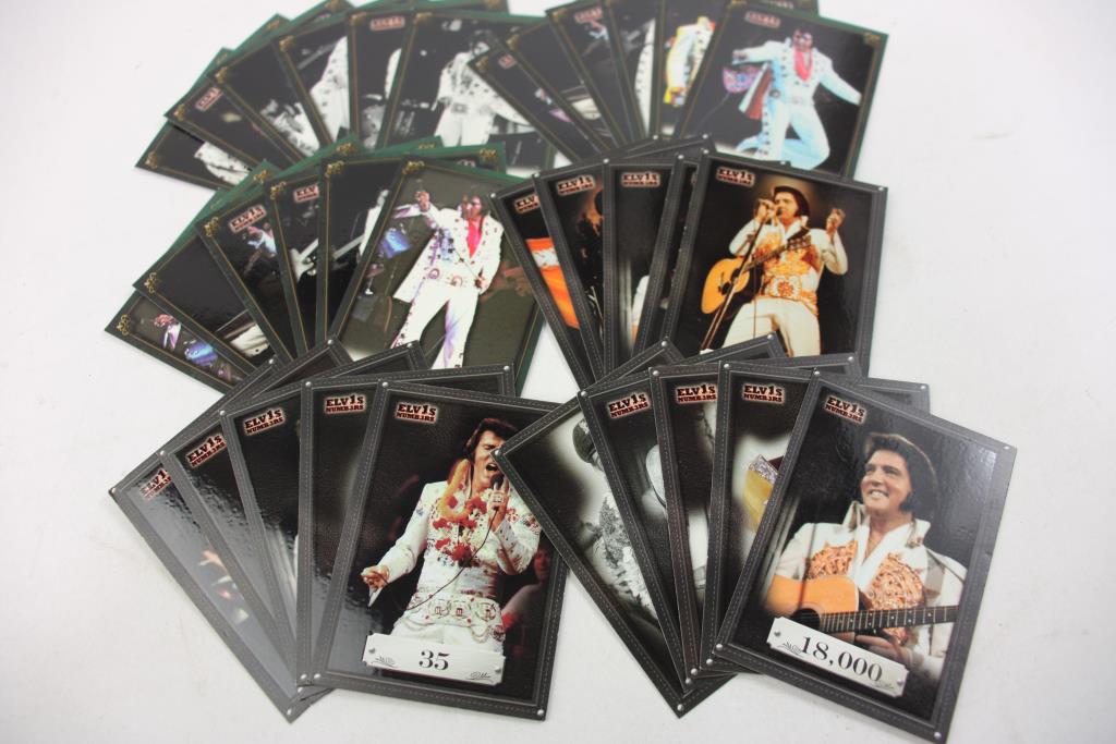 Elvis Presely Trading Cards, 20+ Pieces | Property Room