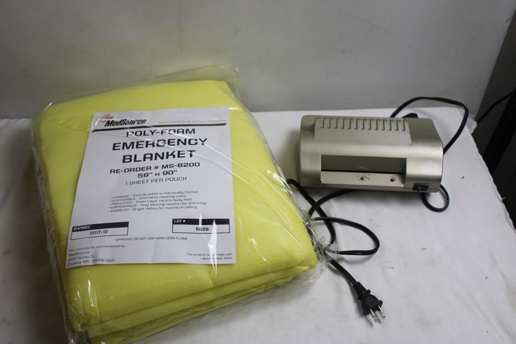 Emergency Blanket, Tools, And More | Property Room