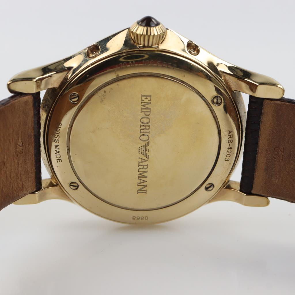 Emporio Armani Casual Moonphase Watch | Property Room