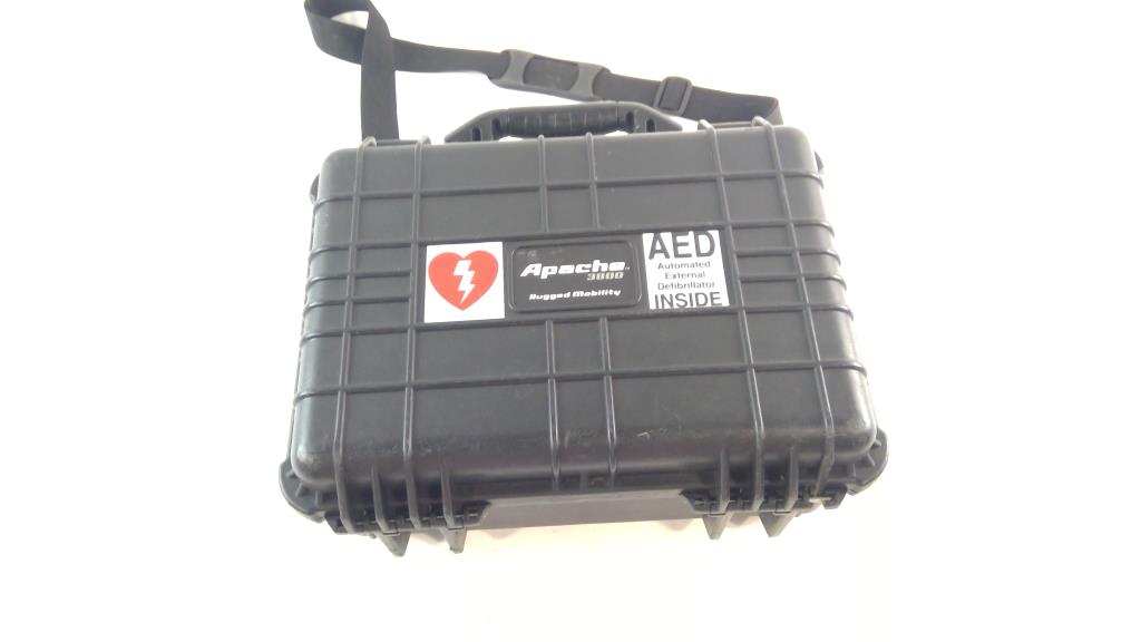 Empty Apache 3800 AED Case | Property Room