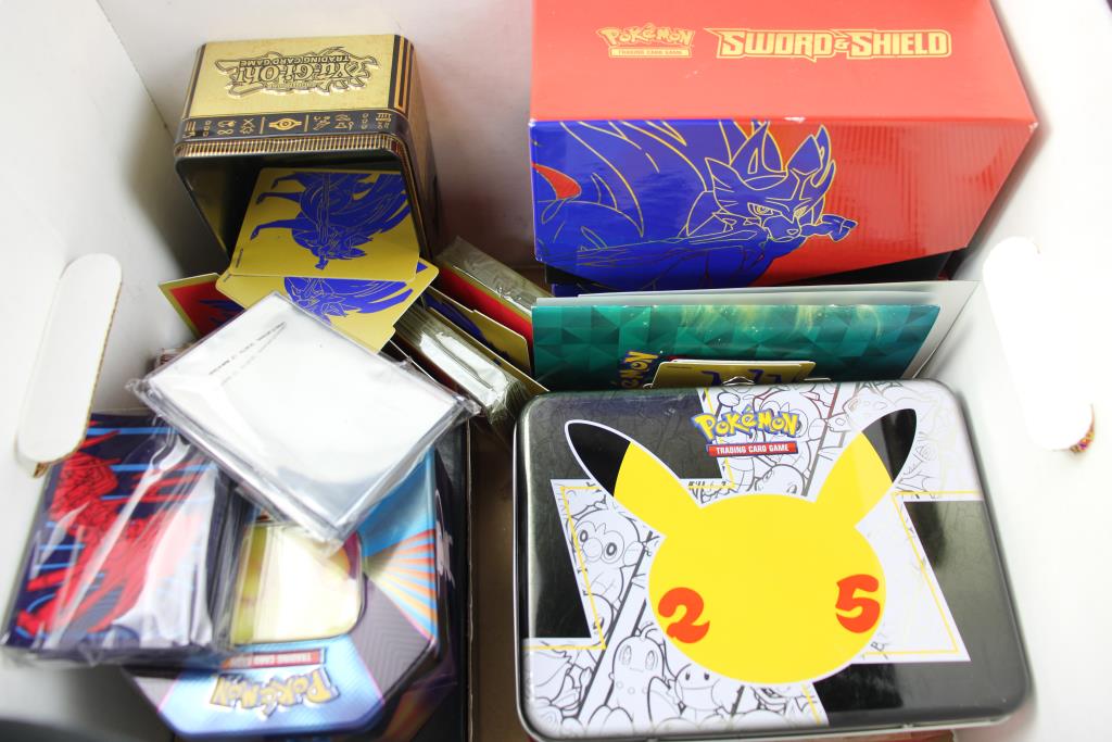 Empty Pokemon Tins And Sleeves | Property Room