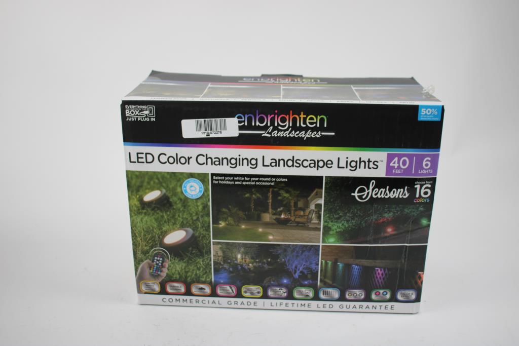 Enbrighten Landscapes LED Color Changing Landscape Lights | Property Room