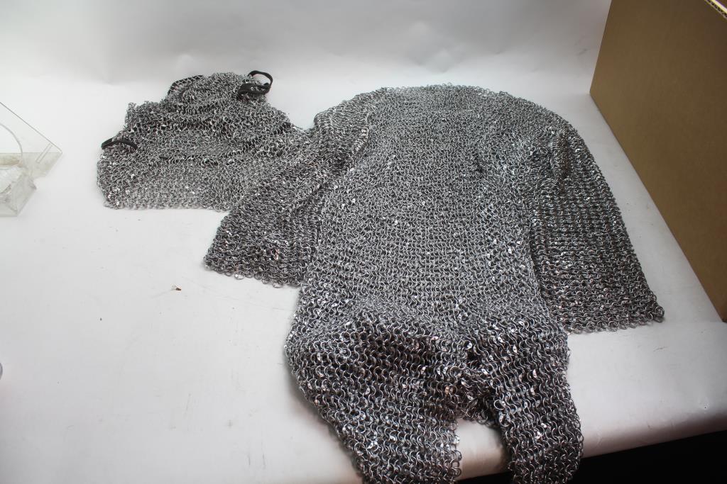 Epic Armoury Chainmail And Armor Set, 10 Pieces | Property Room