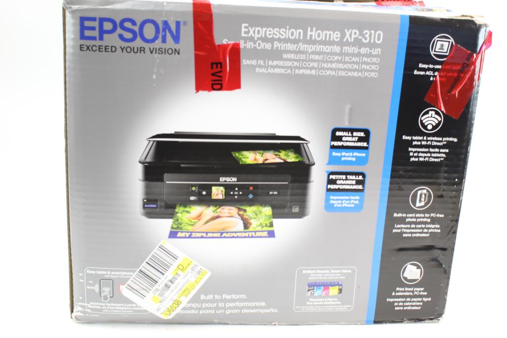 Epson XP-310 Wireless Color Photo Printer With Scanner And Copier ...