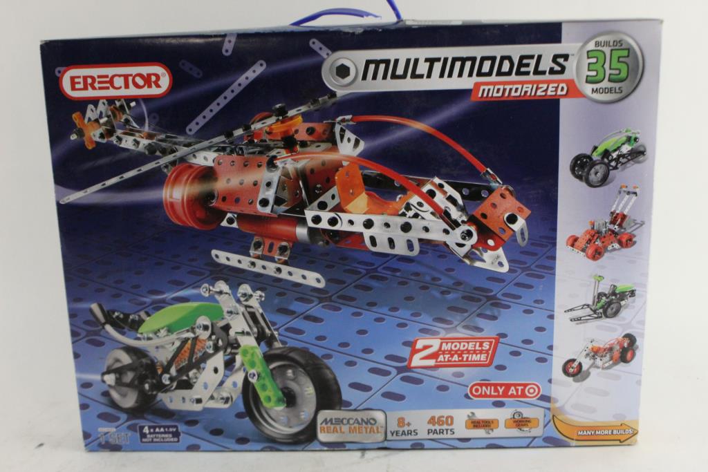 Erector Multimodels Motorized Building Set | Property Room